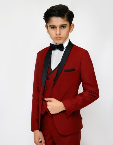 Costume Enfant Cérémonie - Costume Garçon Mariage Bordeaux TAILLE 10/11 ans