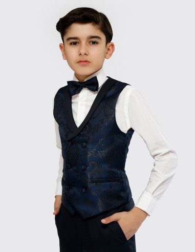 Costume Enfant de Cérémonie Bleu - Costume Garçon Mariage TAILLE 8/9 ans